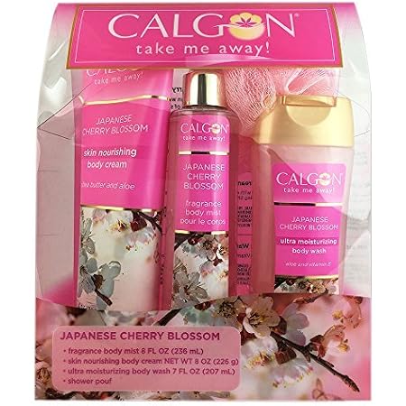 Amazon.com : Calgon Take Me Away 4 Pc Gift Set (Refreshing Body Mist 2. ...