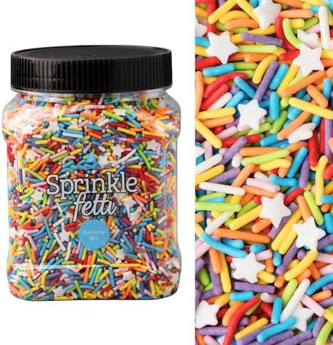 Amazon.com: Sweets Indeed, Bulk Sprinkles, 1.3 pounds, Sprinkle Mix ...