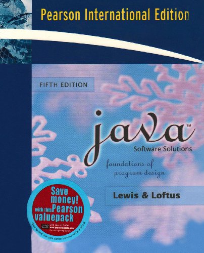 『Valuepack:Java Software Solutions:Foundations of Program - 読書メーター