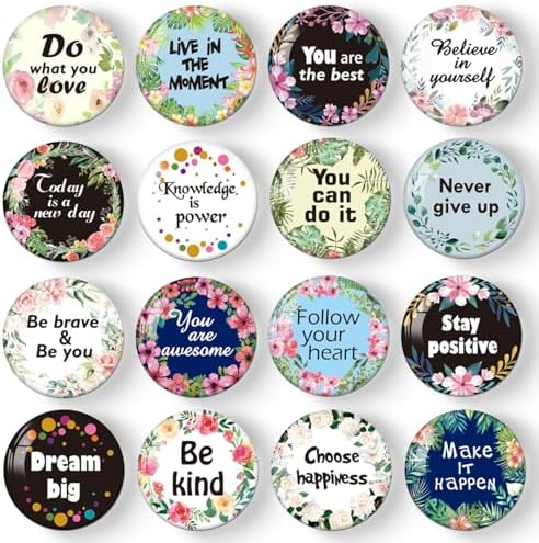Amazon.com: Inspirational Quote Refrigerator Magnets Motivational ...