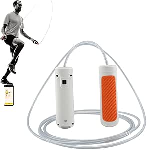 Amazon.com : Smart Jump Rope Fitness Sport Heart Rate Sensor Adjustable ...