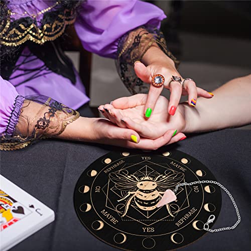 CRASPIRE Pendulum Board Bee Dowsing Divination Metaphysical Message ...