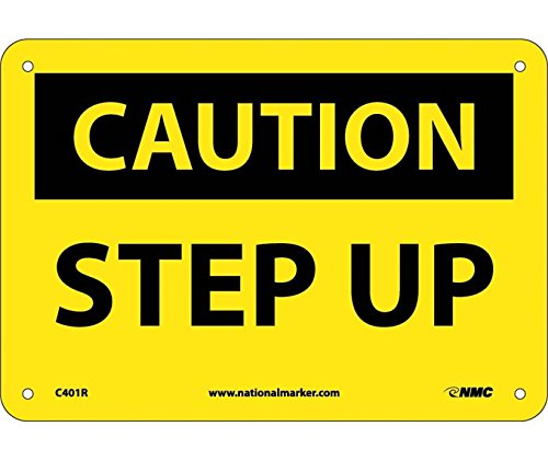 Caution Step Up Sign: Amazon.com: Industrial & Scientific
