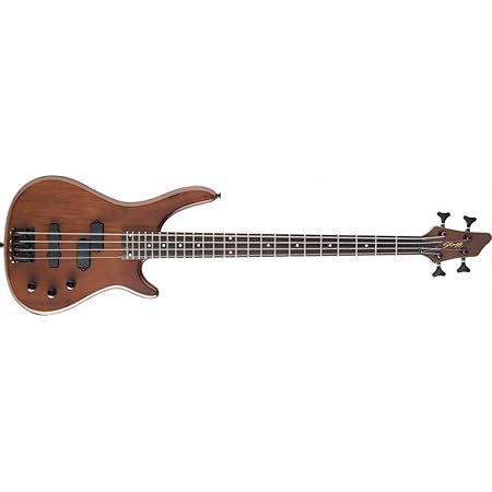 Amazon.com: Stagg BC300 4-String Fusion Electric Bass Guitar - Walnut ...