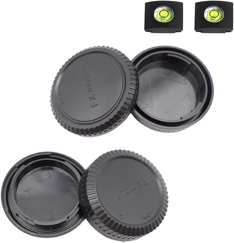 Amazon.com : (2 Pack) Fuji X Mount Lens Rear Cap, X Mount Body Cover ...
