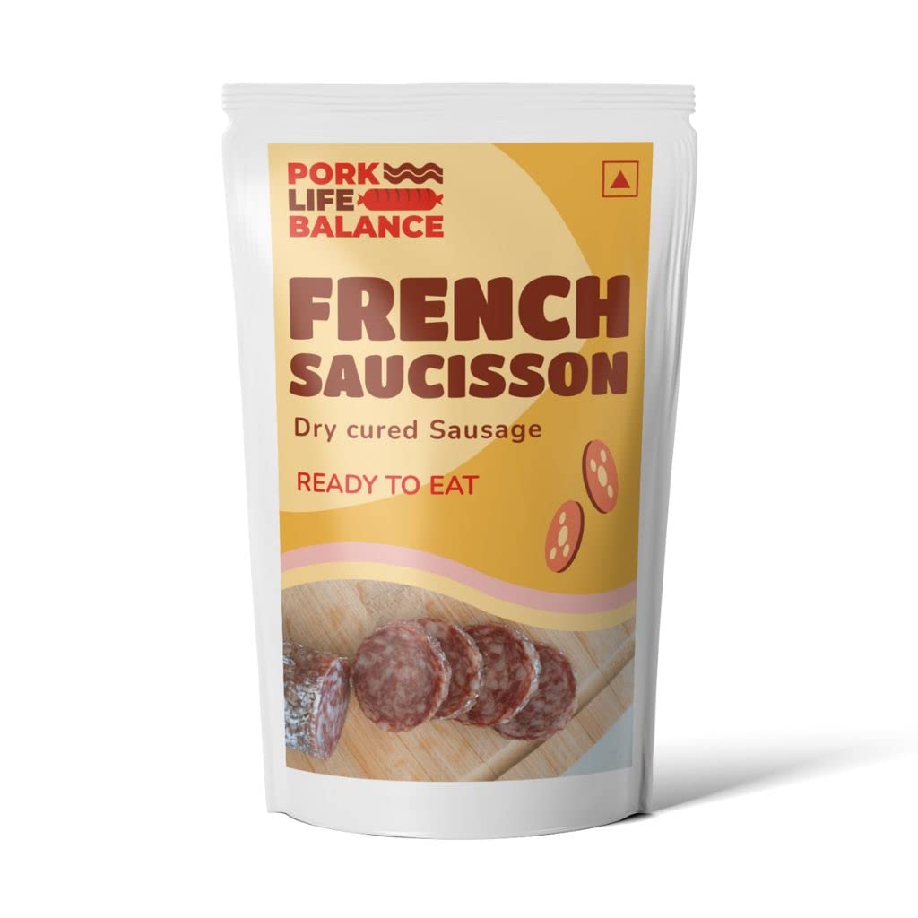PORK LIFE BALANCE Delicious French Saucisson Bites (100 gms) - Ready To ...