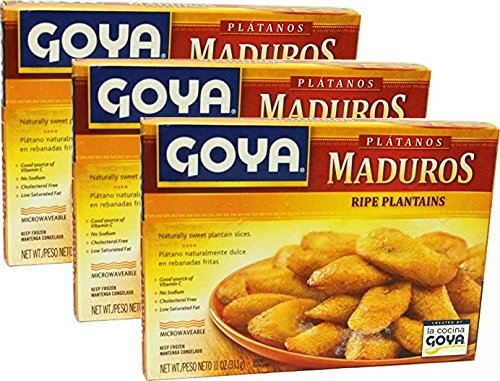 Amazon.com: Goya Frozen Ripe Plantains. Ready to Micro, Oven or Stove ...