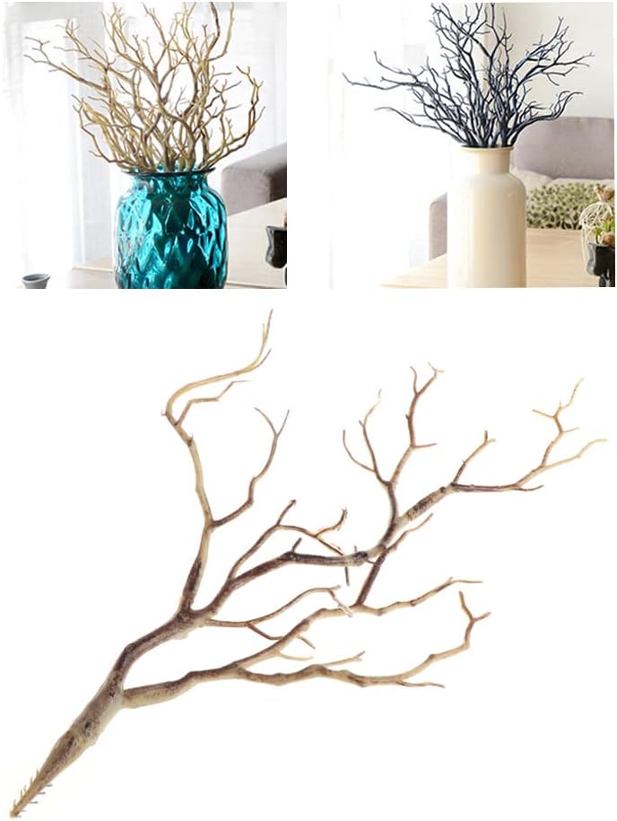 Amazon.com: cici store Plastic Artificial Plants Dried Tree Branches ...