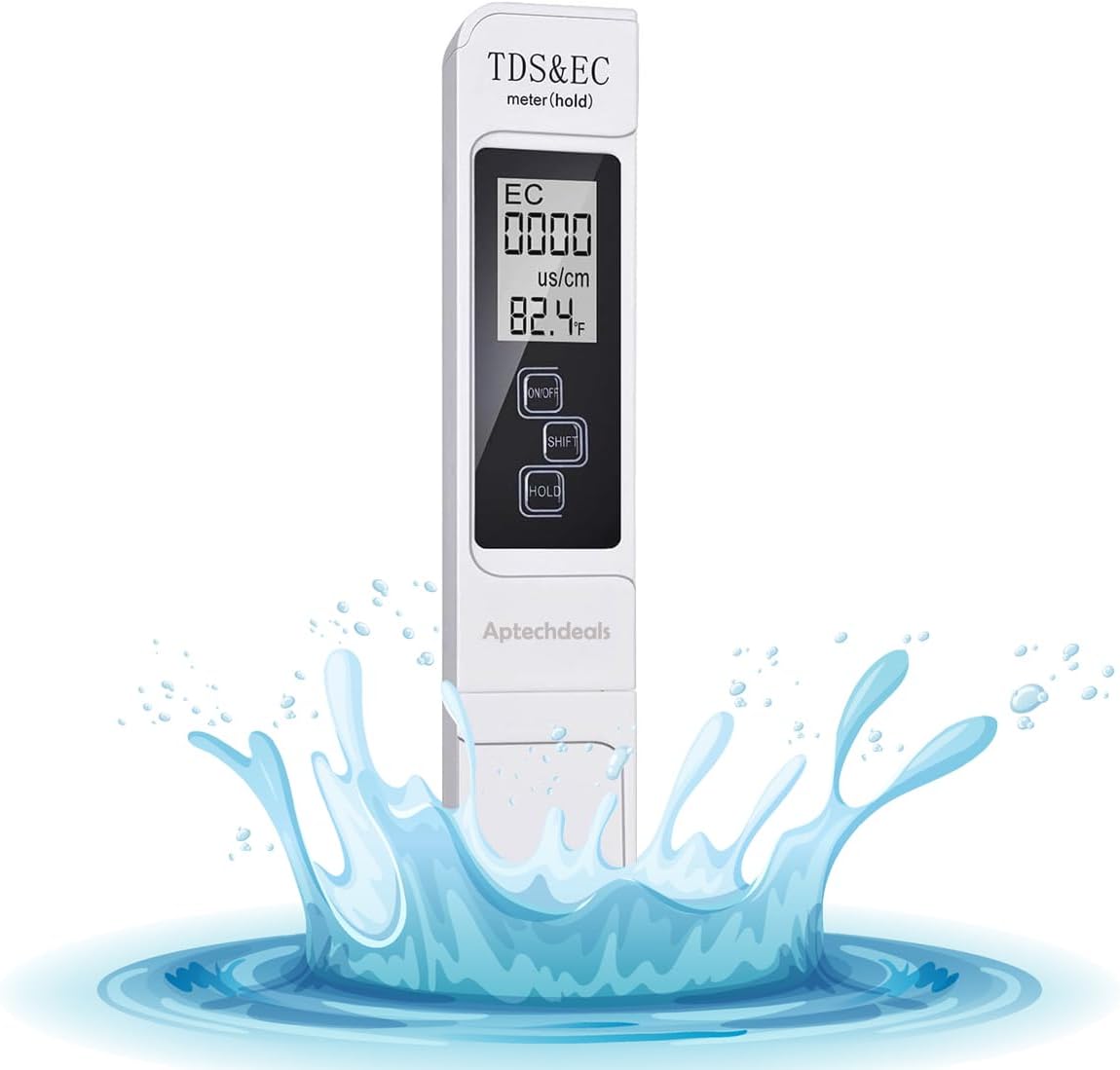 Aptechdeals TDS Meter/Digital Tds Meter with Temperature And Water ...