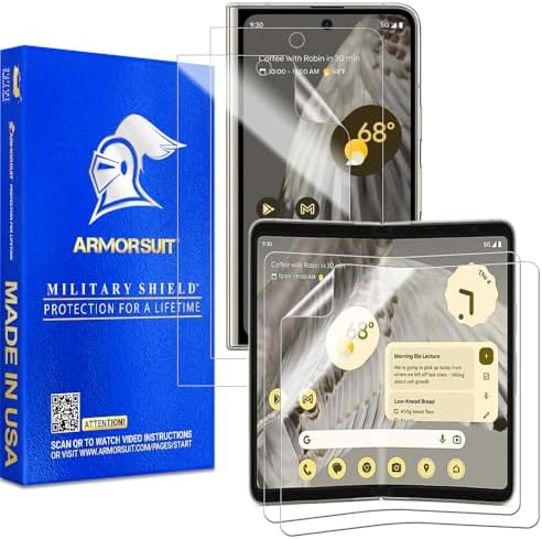 Amazon.com: ArmorSuit 2+2 Pack Screen Protector for Google Pixel Fold ...