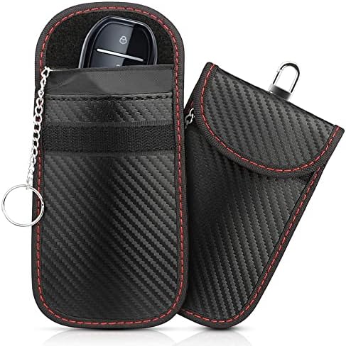 Wisdompro RFID Key Fob Protector, WP4694 RF Signal Blocking Case ...