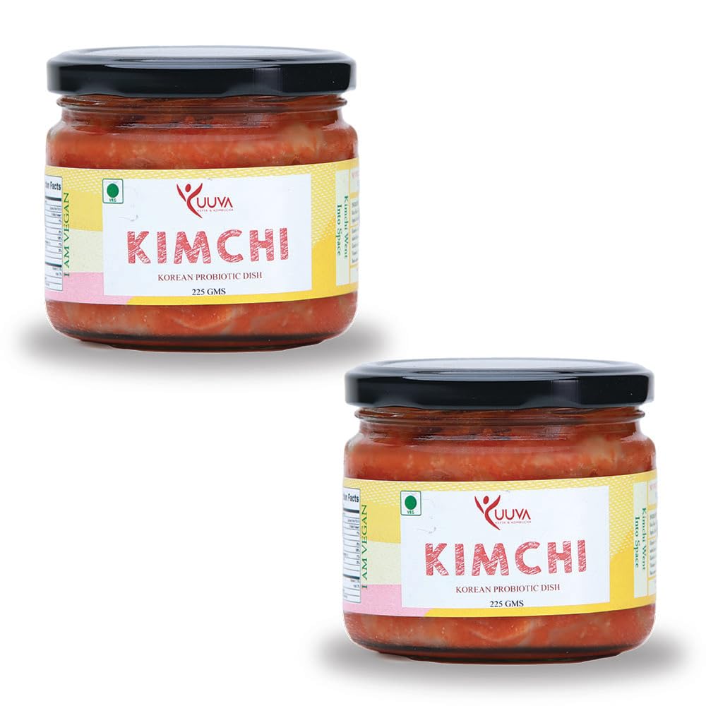 YUUVA Kimchi Traditionally & Naturally Fermented 100% Veg No Vinegar,No ...
