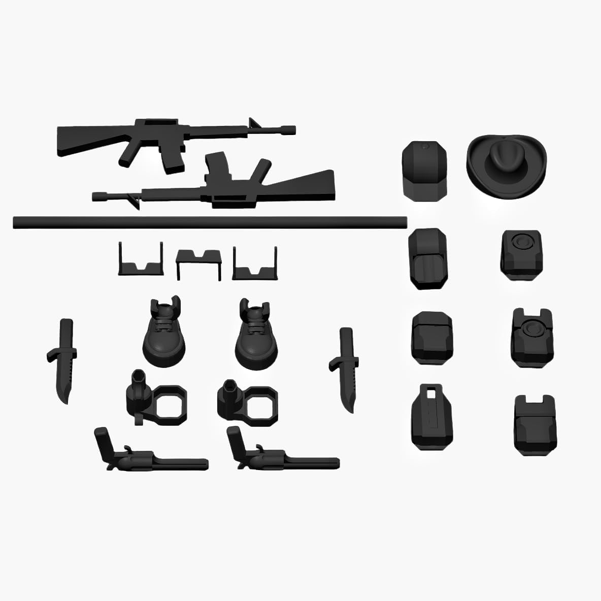 Amazon.com: Nemoro T13 Accessories Pack – Custom Heads, Cowboy Gear ...