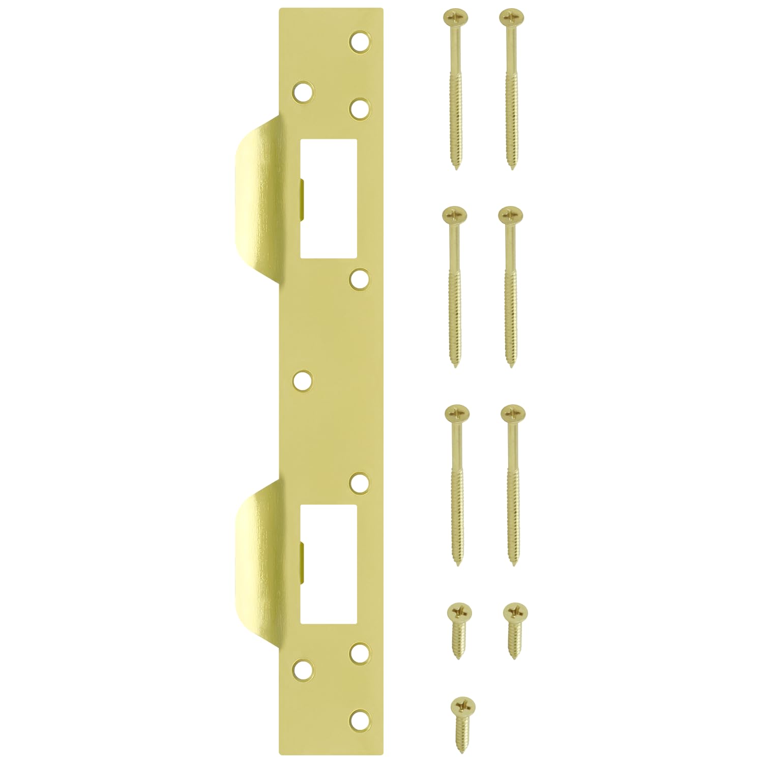 Nuk3y SP550 Combination Security Door Strike for 5-1/2 inch Hole Center ...