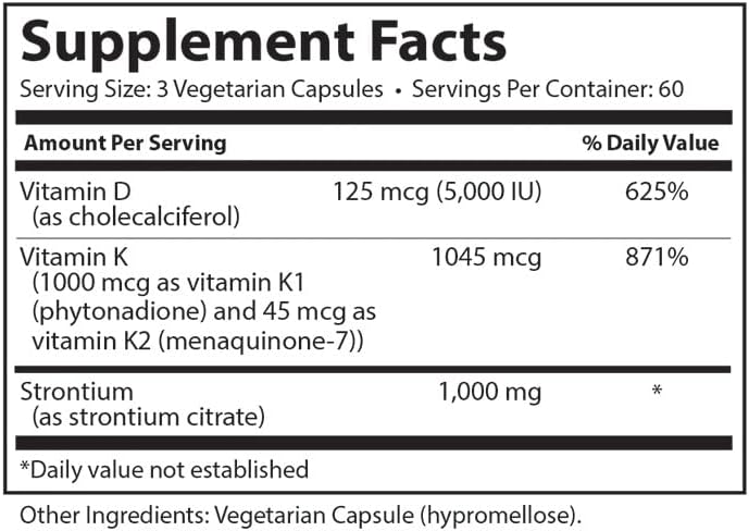 NUTRAscriptives Soporte adicional Osteo – 180 cápsulas – Yaxa Colombia