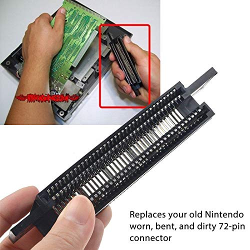 Sunjoyco 72 Pin Replacement Connector Cartridge Slot and 3.8mm ...