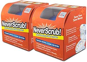 Amazon.com: NeverScrub – Automatic Toilet Cleaning System – Effortless ...