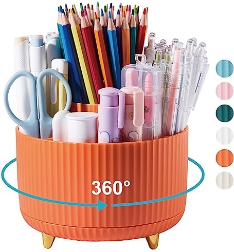 Amazon.com: SKYDUE 360 Degree Rotating Desk Organizer, Dual-Purpose ...