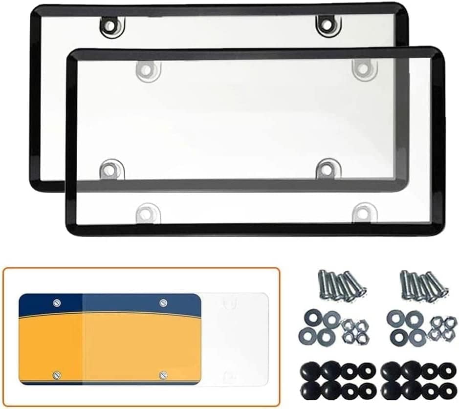Anti Speed Red Light Toll Camera Stopper Plate Frames, Reflective Anti ...