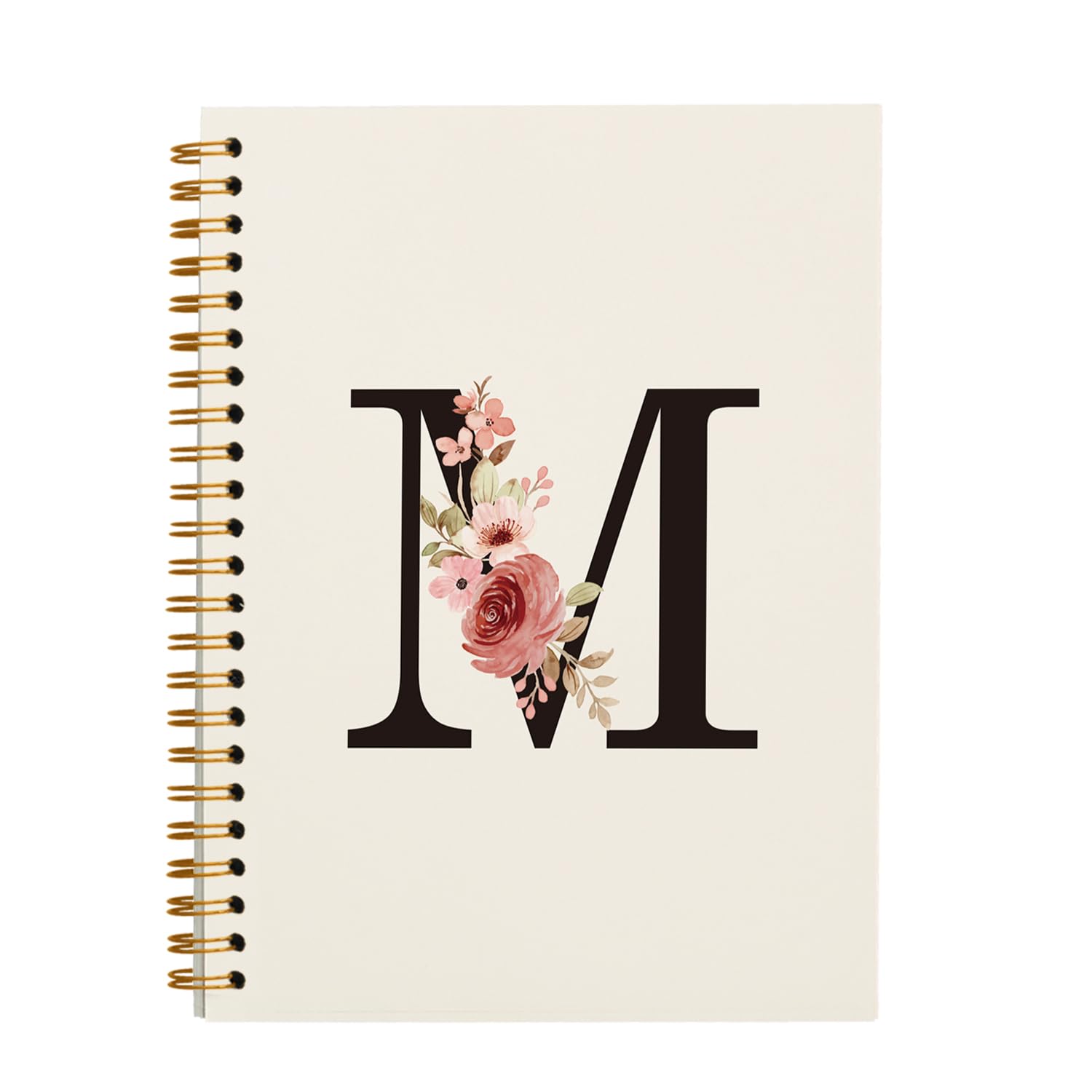 Amazon.com : OXW Initial Letter M Notebook, Personalized Gifts, Custom ...