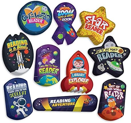 Amazon.com : Get Kids Reading Multiple Genres of Books Brag Tag Reading ...