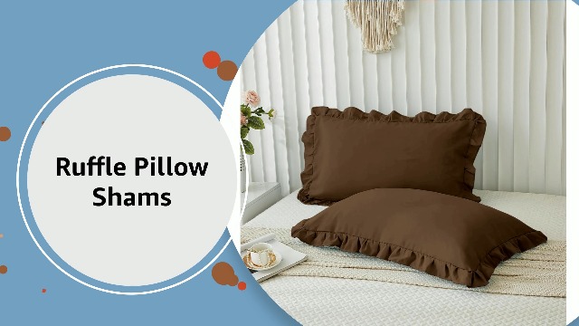 Watch Ruffle Pillow Shams on Amazon Live