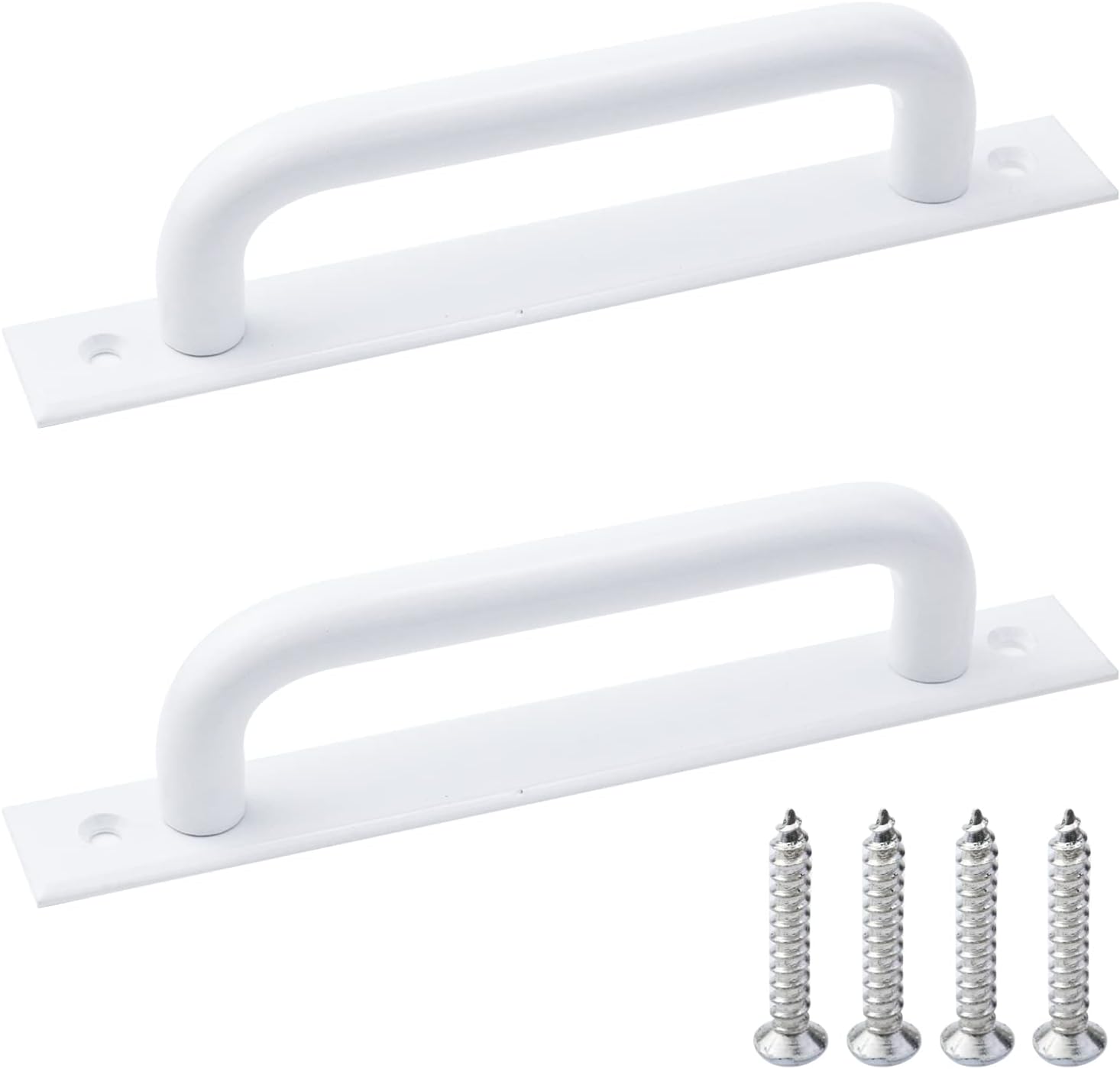 Amazon.com: Hardware Essentials Utility Pull White Coating 3-3/4 ...