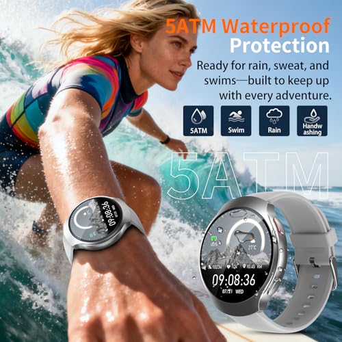 2026 AI Smart Watch with GPT, 1.43 inch AMOLED Corning 8H Display ...