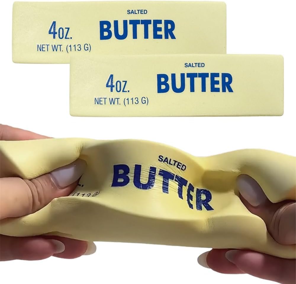 Amazon.com: Slow Rebound Cute Butter Squeeze Stress Balls, Upgrade ...