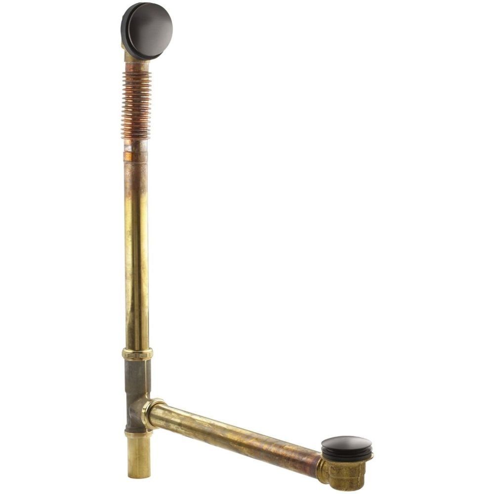 Clearflo Brass Toe Tap Bath Drain - Bathtub Drains - Amazon.com