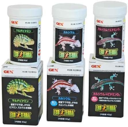 Amazon | GEX カルシウム40g&カルシウム+ビタミンD3&マルチビタミン 3種セット | ジェックス | ヘルスケア 通販