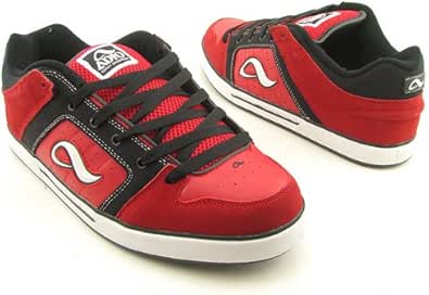 Amazon.com | Adio Men's Kenny V.2 Skate Shoe,Red/Black/White,11 M US ...