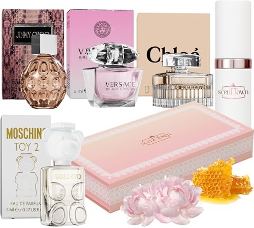 Amazon.com : Scentown Mini Perfumes for Women (Set of 5) – Designer ...