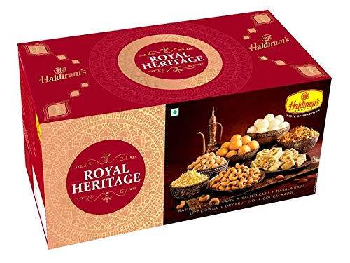 Haldiram's Gift Box, Royal Heritage, 2020g : Amazon.in: Grocery ...
