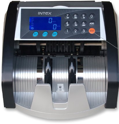 INTEX Latest Fully Automatic Note/Money/Cash Counting Machine with Fake ...