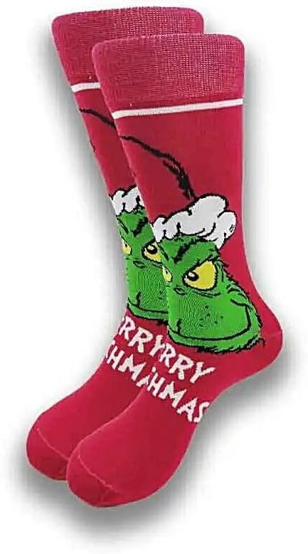 Amazon.com: TCB Creations Merry Grinchmas Cartoon Character 360 Design ...