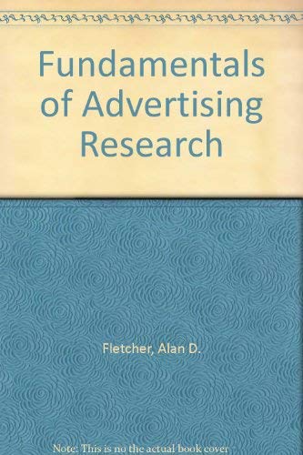 Amazon.com: Fundamentals of Advertising Research: 9780534147785 ...