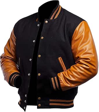 Amazon.com: Outwear Legacy Varsity Jacket Men - Baseball Jacket For Men - Men's College ...