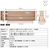 Amazon.co.jp: 鉄道模型ディスプレイケース幅93cm ナチュラル TMC-K93N Nゲージ HOゲージ対応 : ホビー