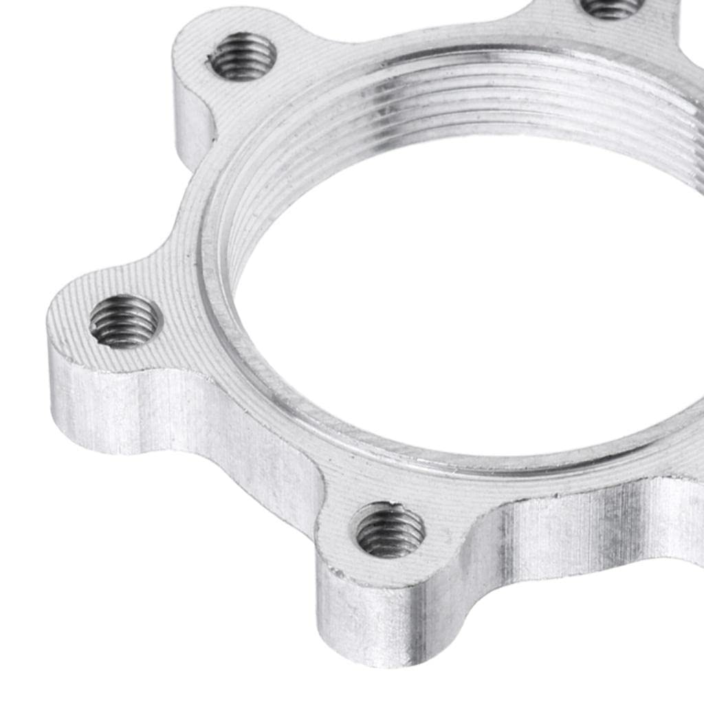 SDR Bike Hub Lock Nut Flange 48MM Freewheel Threaded Disc Brake Adaptor ...