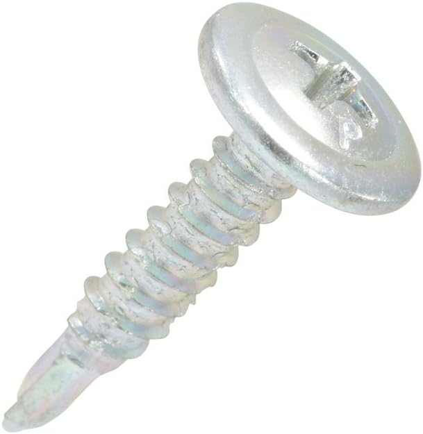 Amazon | 国産 鉄 +シンワッシャードリルねじ 三価クロメート 呼径4xL13 50ヶ入 FTK-0413E | 産業・研究開発用品 ...