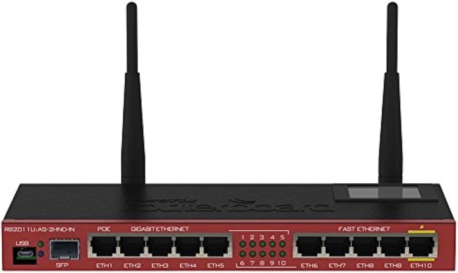 Amazon.com: MikroTik RB2011UiAS-2HnD-IN Router 5xGB 5x10/100 : Electronics