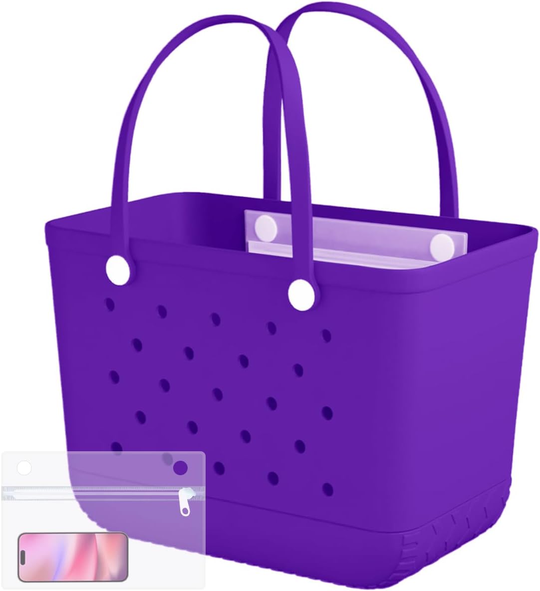 Amazon.com | X-Large Rubber Beach Bag Tote Waterproof Tote Bag with ...