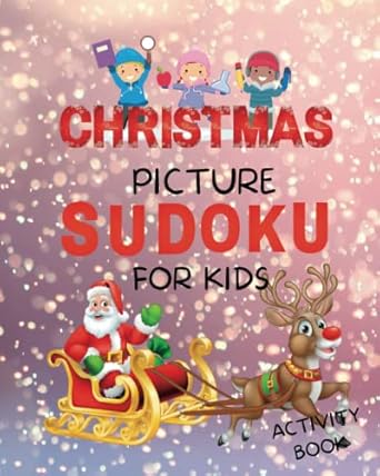 Christmas Picture Sudoku for Kids: Activity Book: Barron, Kat ...