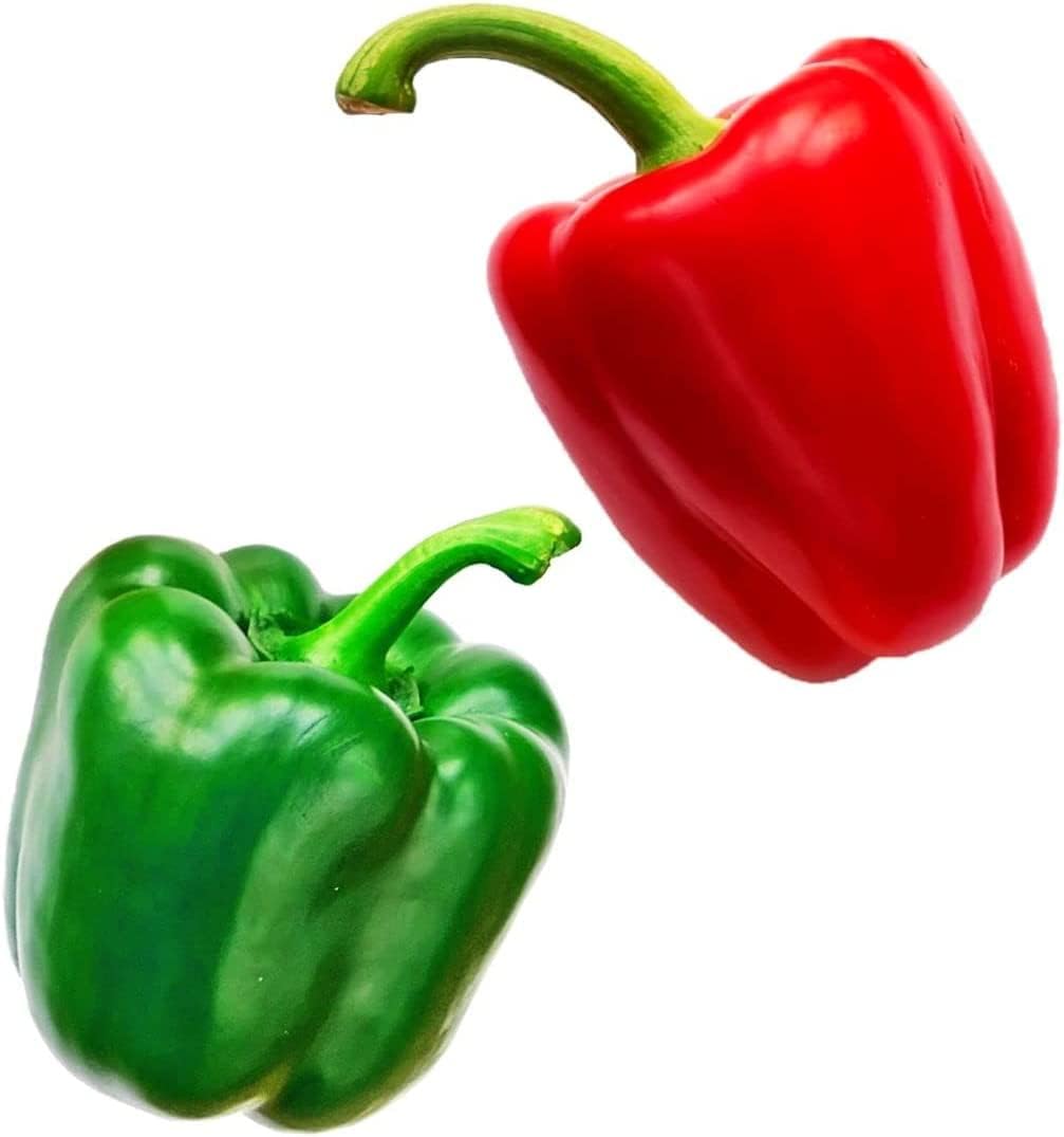 Amazon.com : Pepper Seeds for Planting, Green and Red Bell Pepper Seeds ...
