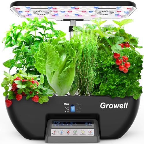 Growell Hydroponics Growing System 17 Pods & Grow Sponges 120 Pack