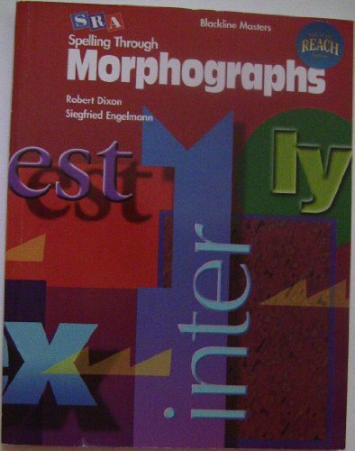 Spelling Through Morphographs - Reproducible Student Workbook ...
