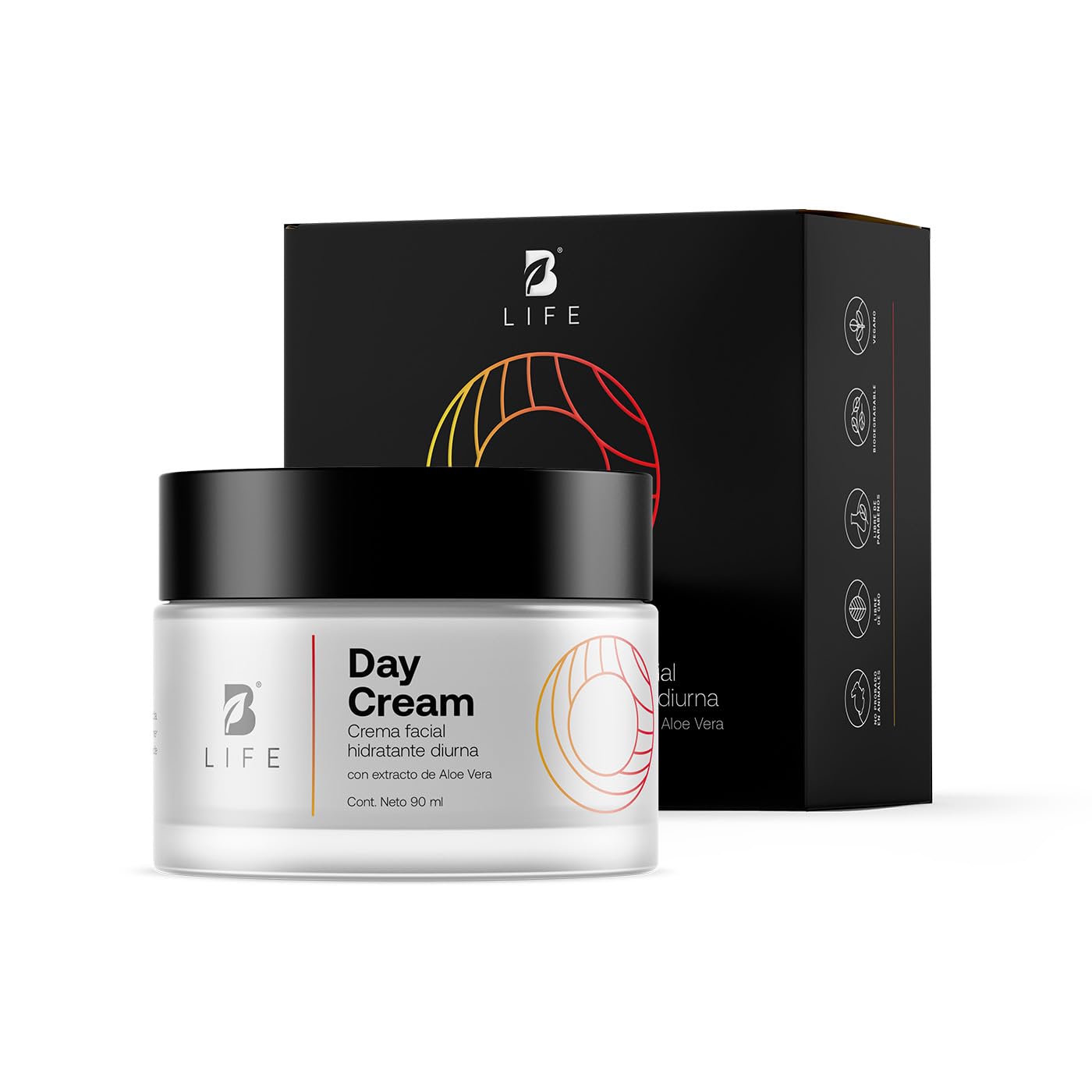Crema Facial de Día Hidratante de 90 ml. Adicionada con Vitamina E ...