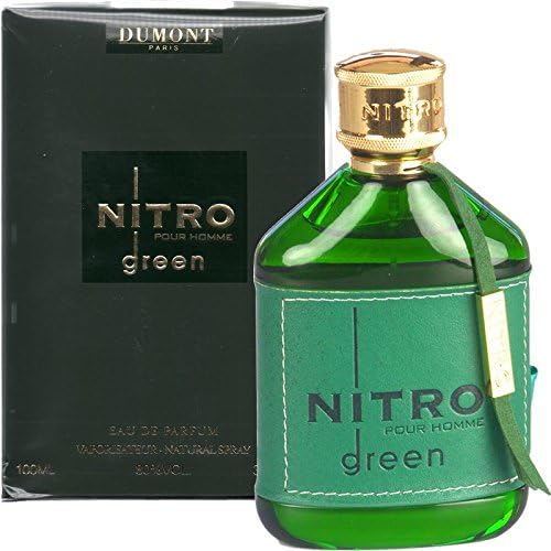 NITRO GREEN FOR MEN de Dumont, EAU DE PARFUM SPRAY 3.4 OZ : Amazon.com ...