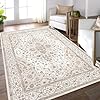 Amazon.com: Fortsea 5'x7' Machine Washable Abstract Design Area Rug ...